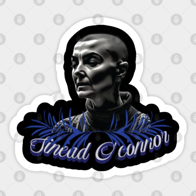 Sinead Oconnor Retro Style Sinead Oconnor Sticker Teepublic